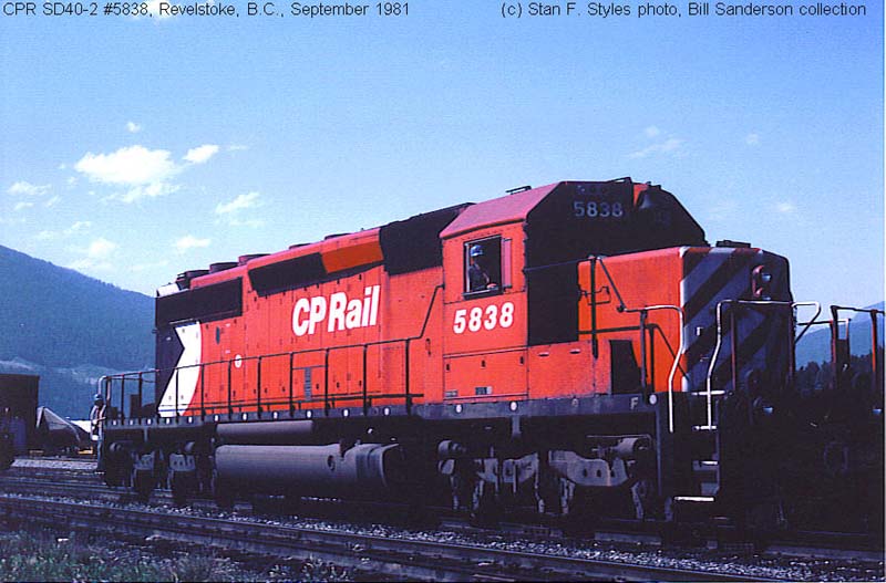 SD40-2 5838
